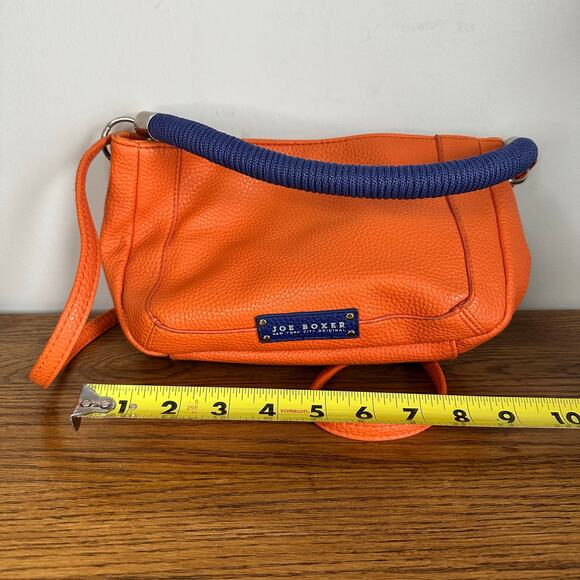 Joe Boxer | Bags | Small Joe Boxer Orange Shoulder Bag Crossbody | Poshmark